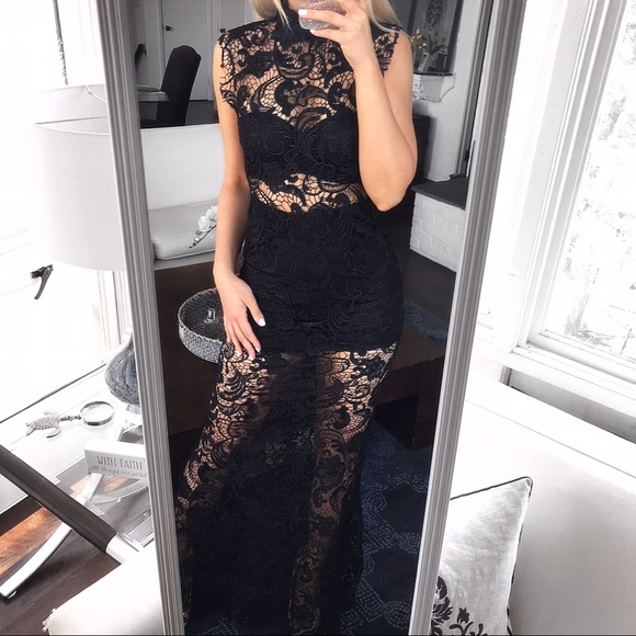 Dresses | Tall White Lace Goddess Form Fitting Maxi Dress | Poshmark